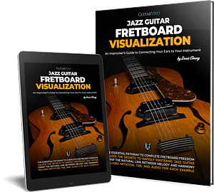Jazz Guitar Fretboard Visualization by Denis Chang | Guitar Vivo